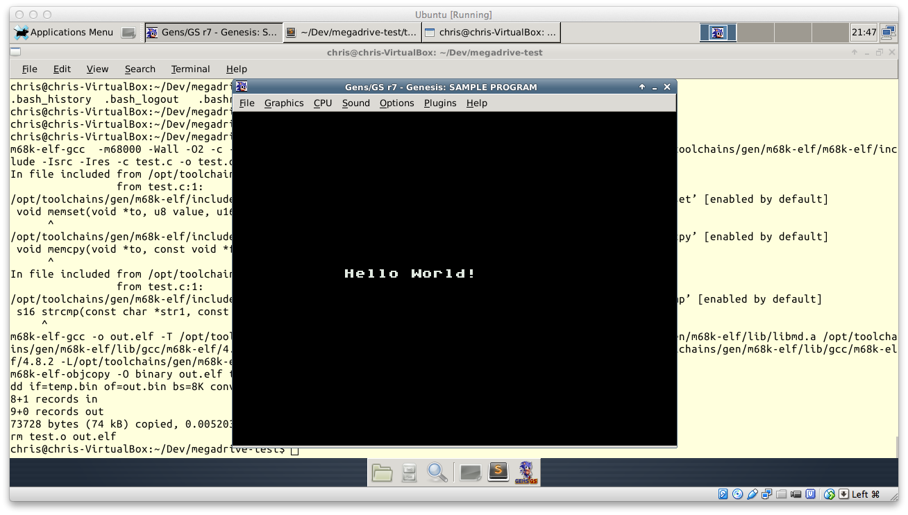 Modern Mega Drive Programming – Getting Started - Bytesize Adventures